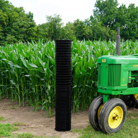 7ft x 100ft Welded Wire-16ga. galvanized steel core; 14ga after Black ...