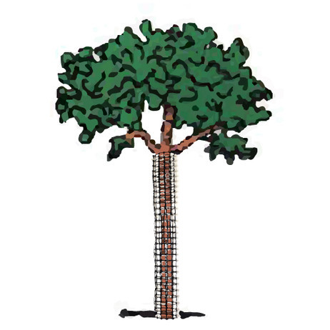 4' Poly Mesh For Tree Protection