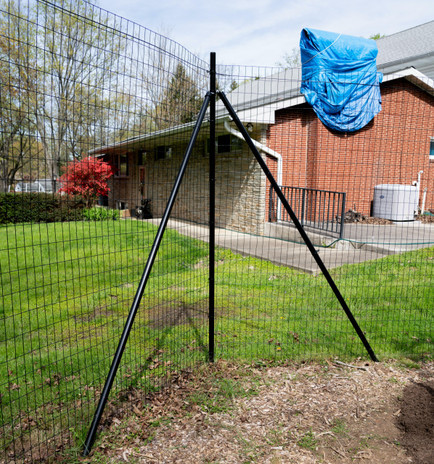8' Fence Heavy Corner System - 2-Pack