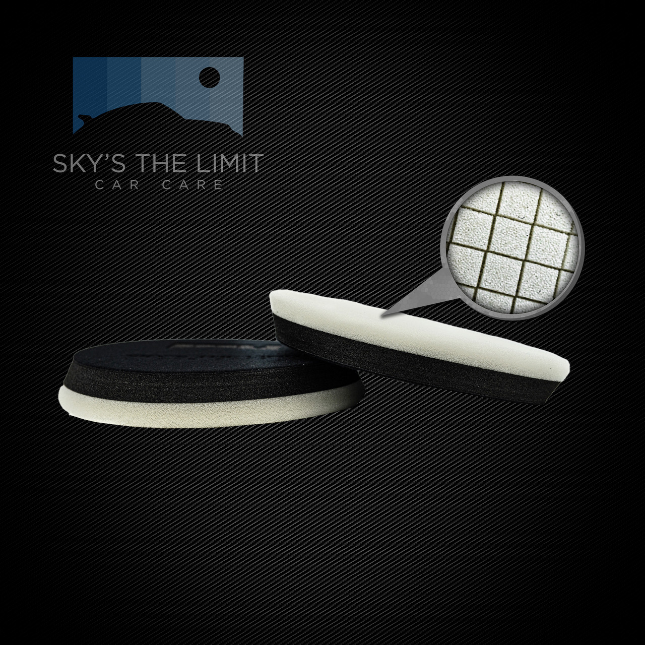 Sky's the Limit 6 1/2" Heavy Cutting - White Spider Pad - Skys The ...