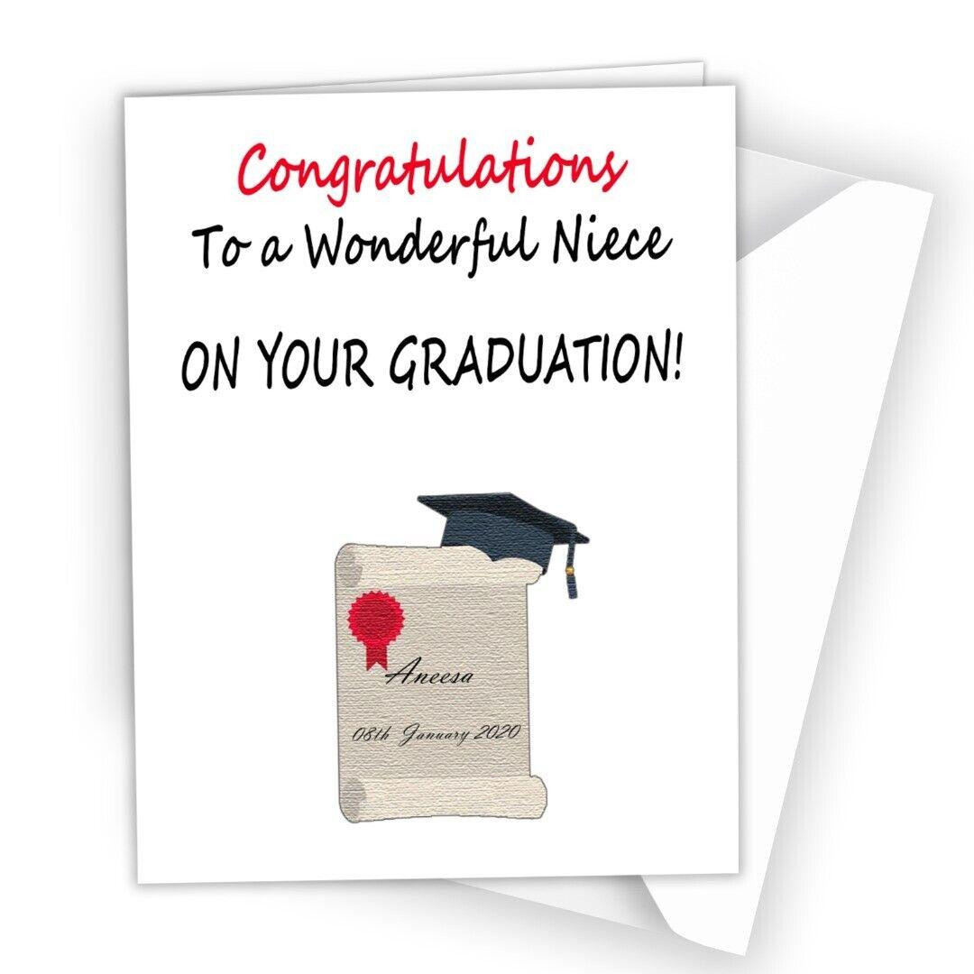 Congratulations on Your Graduation Son Daughter Niece Nephew ...