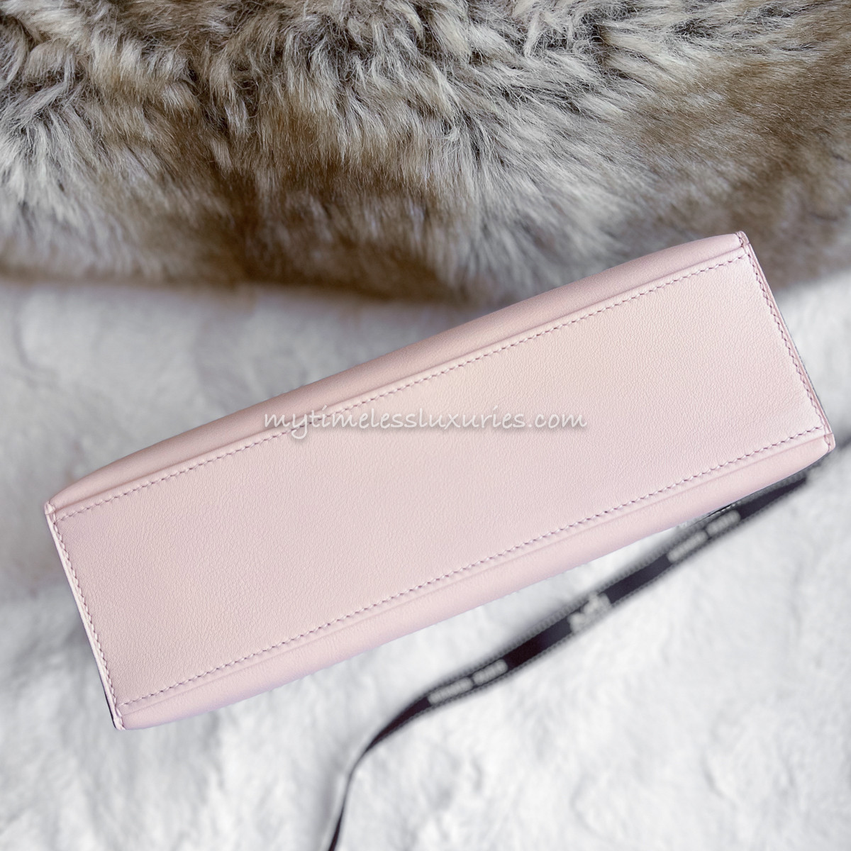 HERMES Kelly Pochette Rose Eglantine PHW *New - Timeless Luxuries