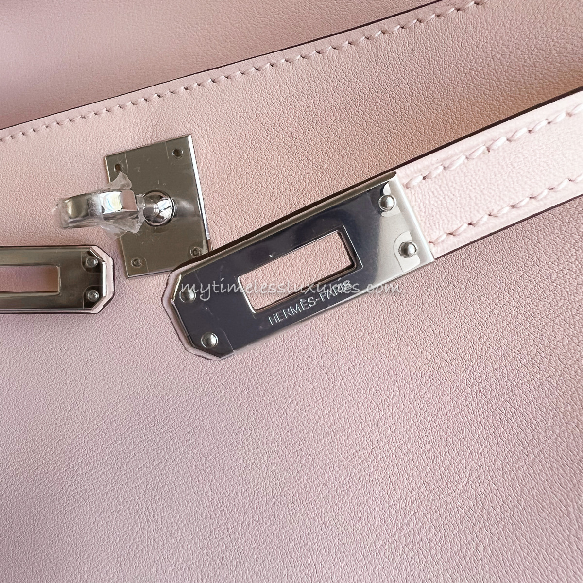 HERMES Kelly Pochette Rose Eglantine PHW *New - Timeless Luxuries