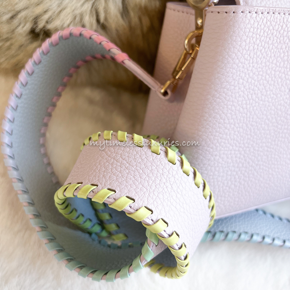 LOUIS VUITTON Capucines Mini Rainbow Wisteria - Timeless Luxuries
