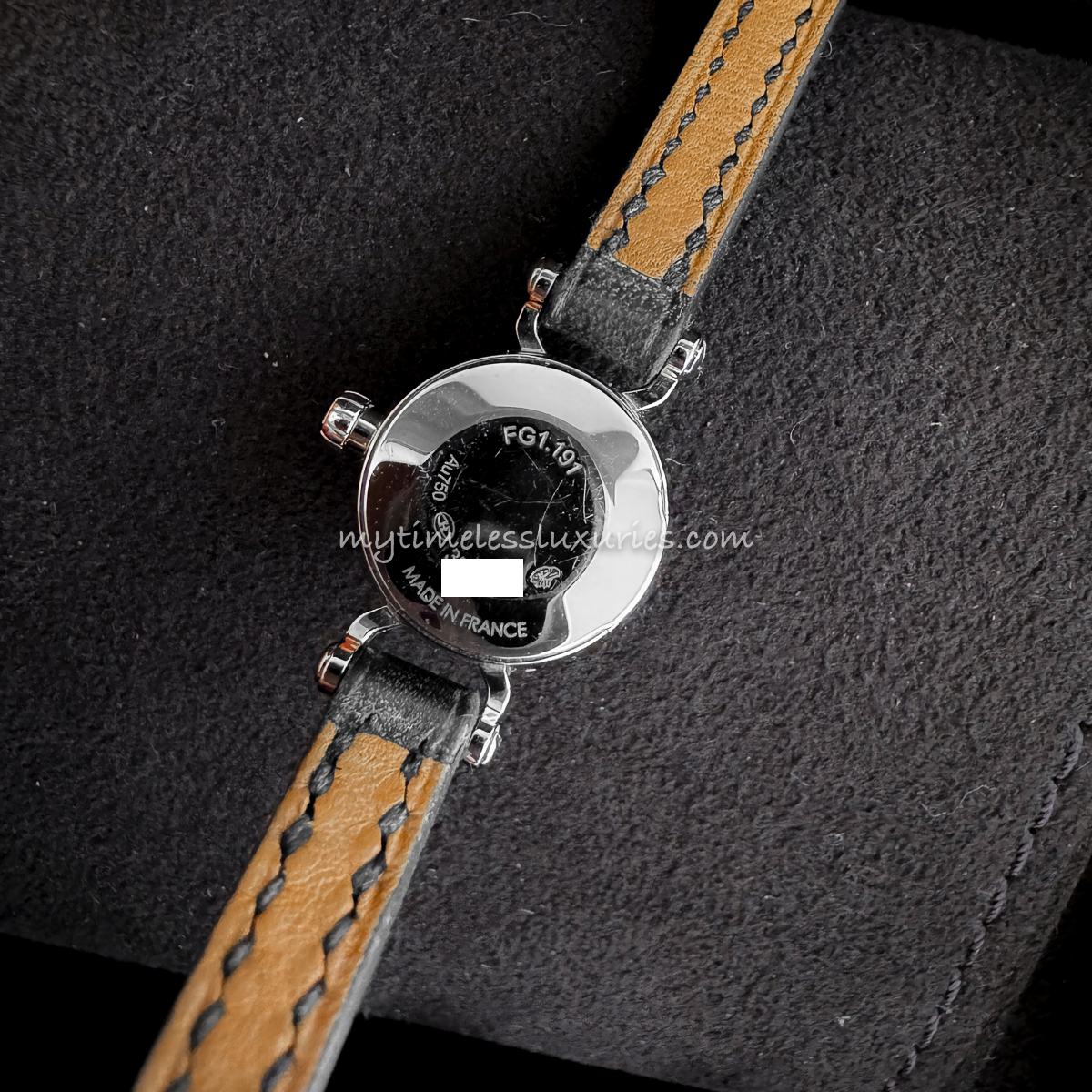 HERMES Faubourg Watch 15mm WG Diamonds