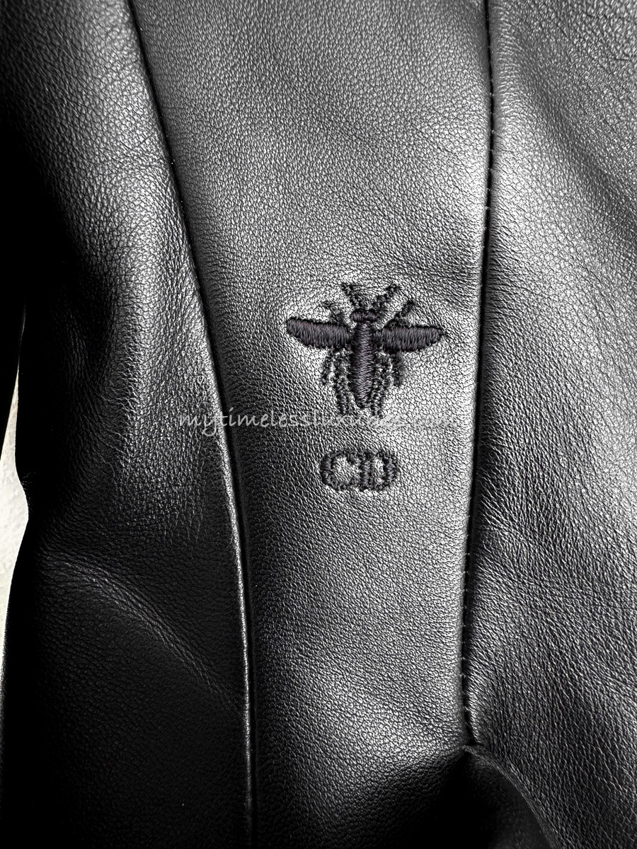 DIOR Leather Bar Jacket 34 *New - Timeless Luxuries