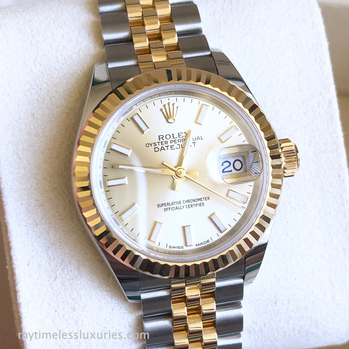 ROLEX 2019 Lady Datejust 28mm Watch Oystersteel/ 18K Yellow Gold ...