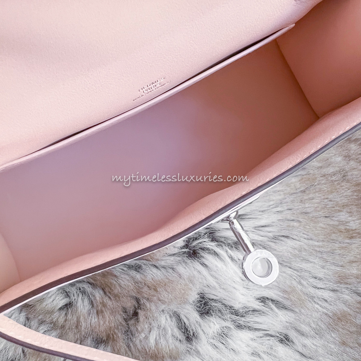 HERMES Kelly Pochette Rose Eglantine PHW *New - Timeless Luxuries