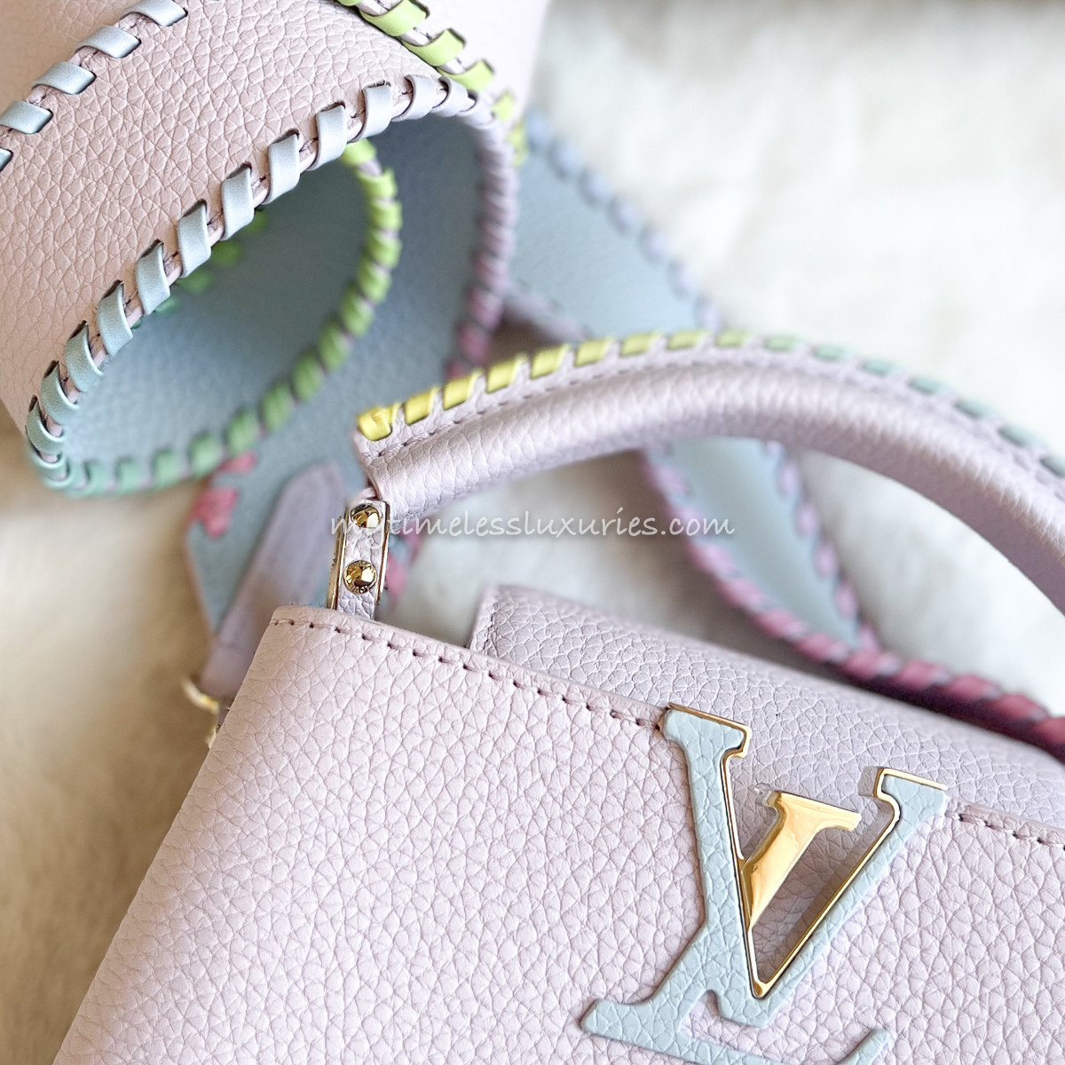 LOUIS VUITTON Capucines Mini Rainbow Wisteria - Timeless Luxuries