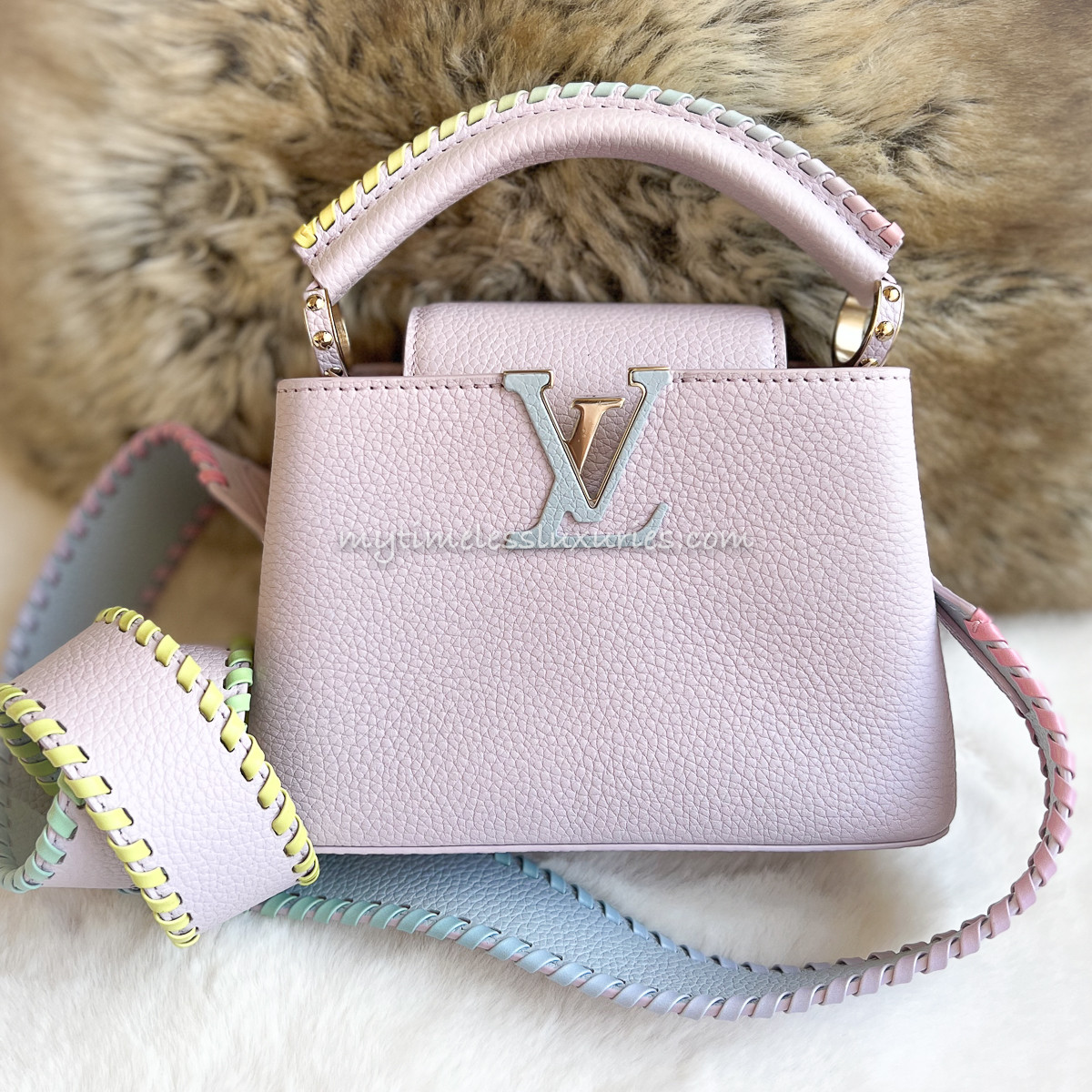 LOUIS VUITTON Capucines Mini Rainbow Wisteria - Timeless Luxuries