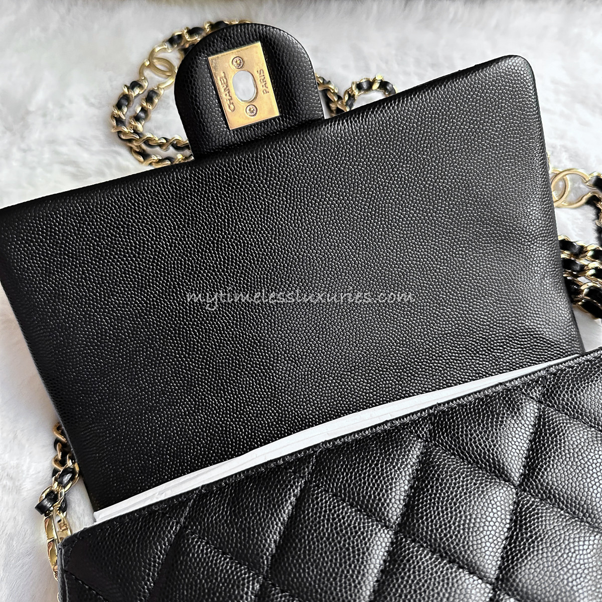CHANEL 23C 'CC You' Caviar Mini Flap Bag *New - Timeless Luxuries