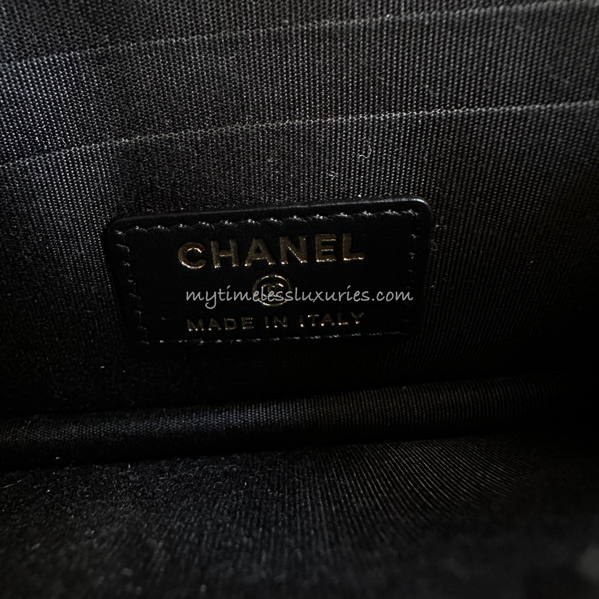 CHANEL Mini WOC Wallet on Chain Pearl Strap - Timeless Luxuries