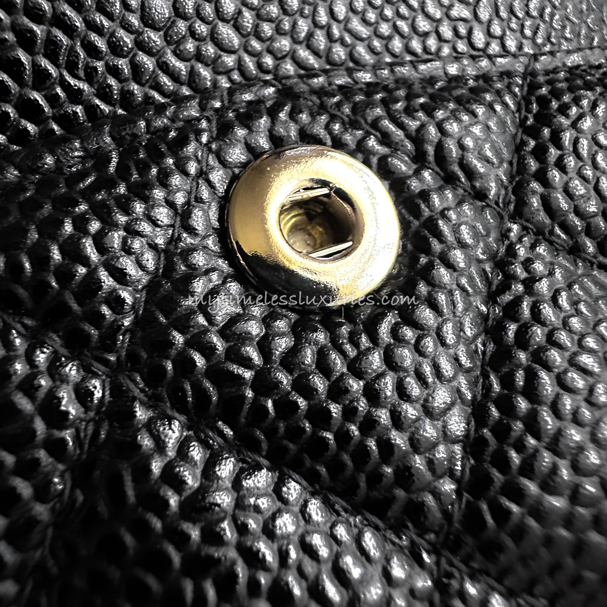 CHANEL Black Caviar Small Classic Flap 24K GHW - Timeless Luxuries