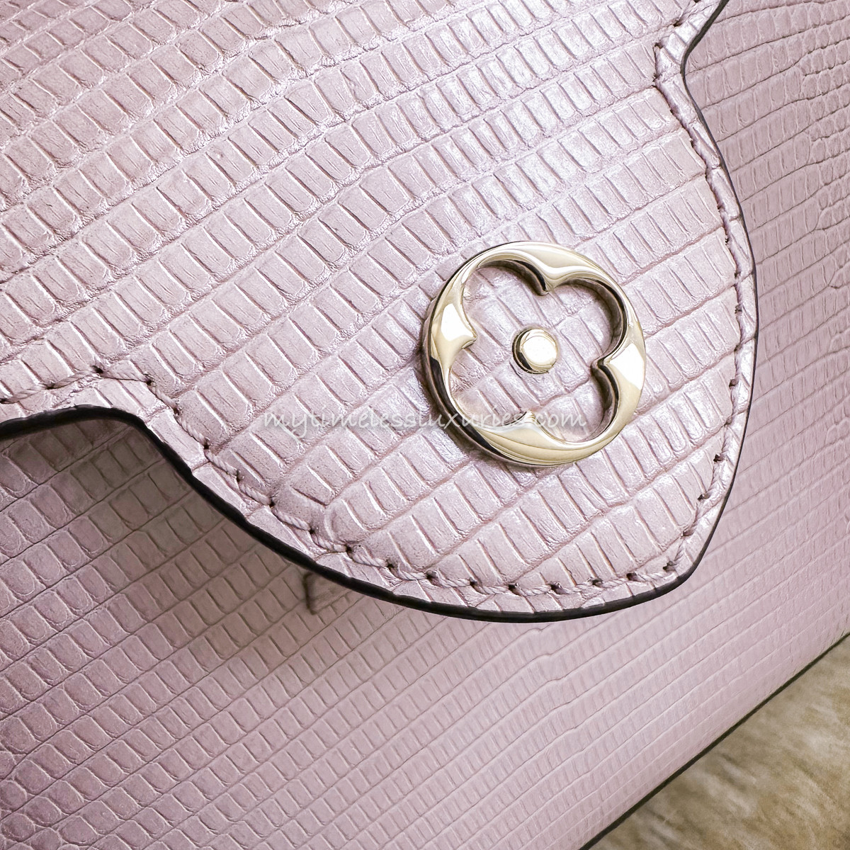 LOUIS VUITTON Capucines Mini Sakura Pink Lizard - Timeless Luxuries