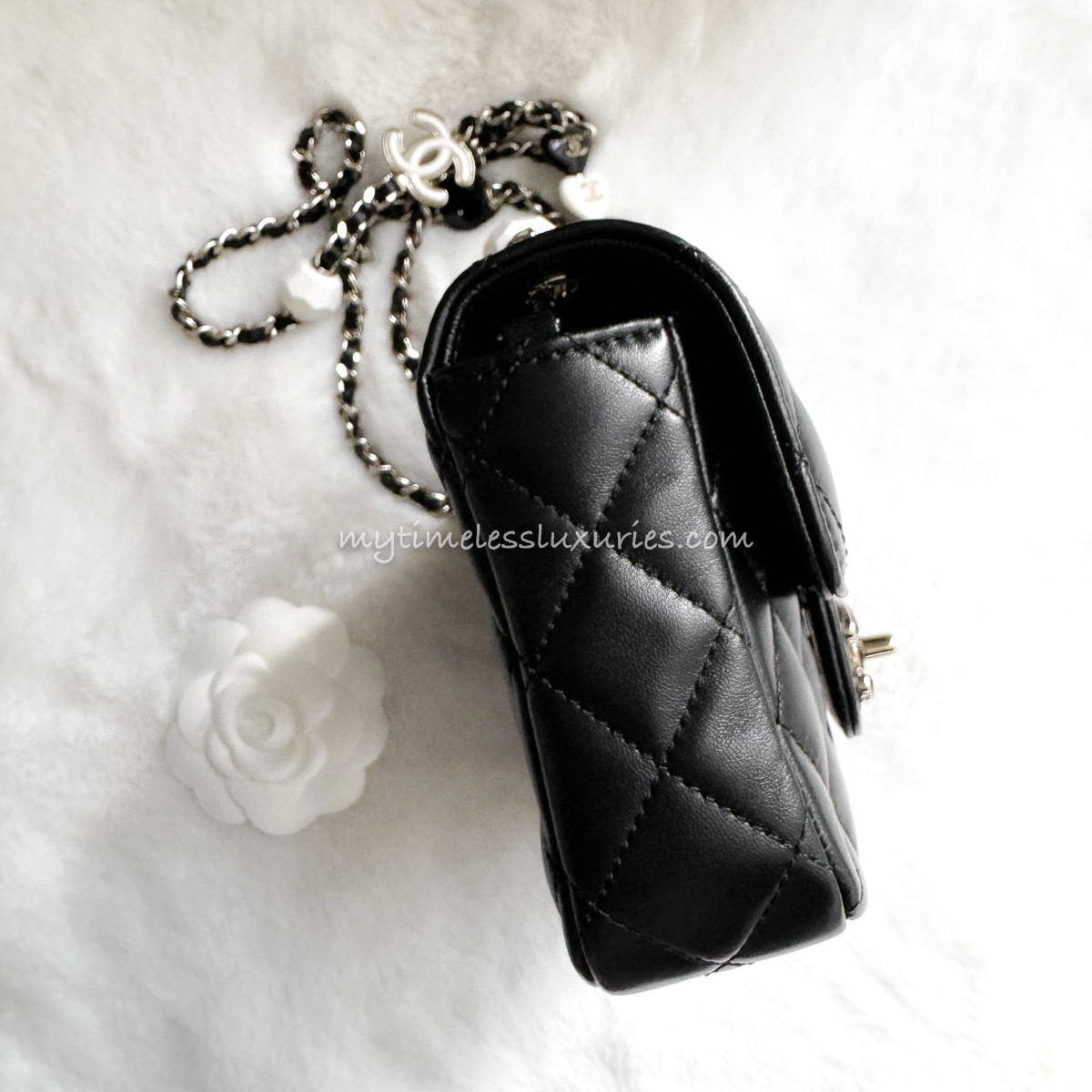 CHANEL 23P Mini Flap CC Heart Chain - Timeless Luxuries