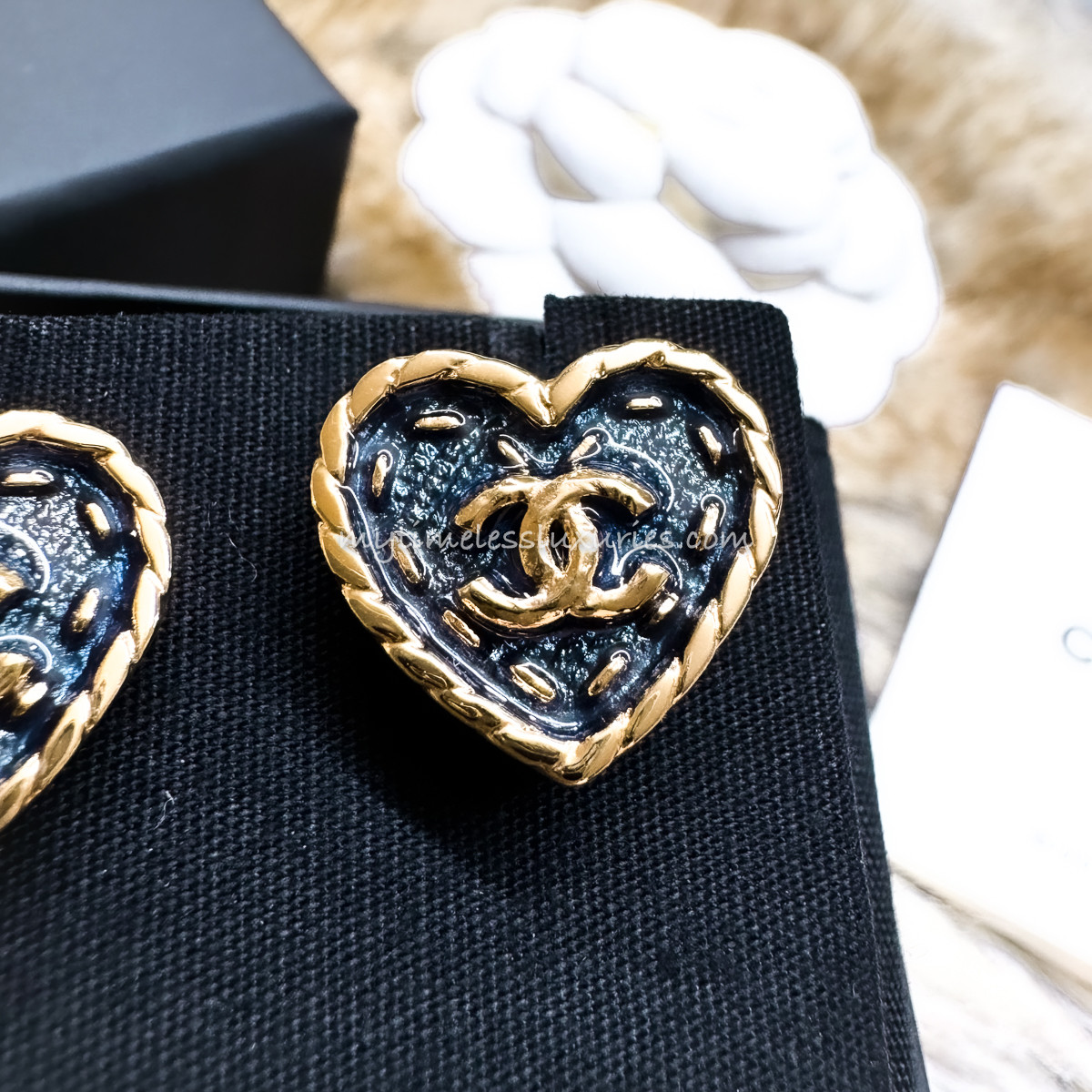 CHANEL 24P CC Heart Earrings *New - Timeless Luxuries