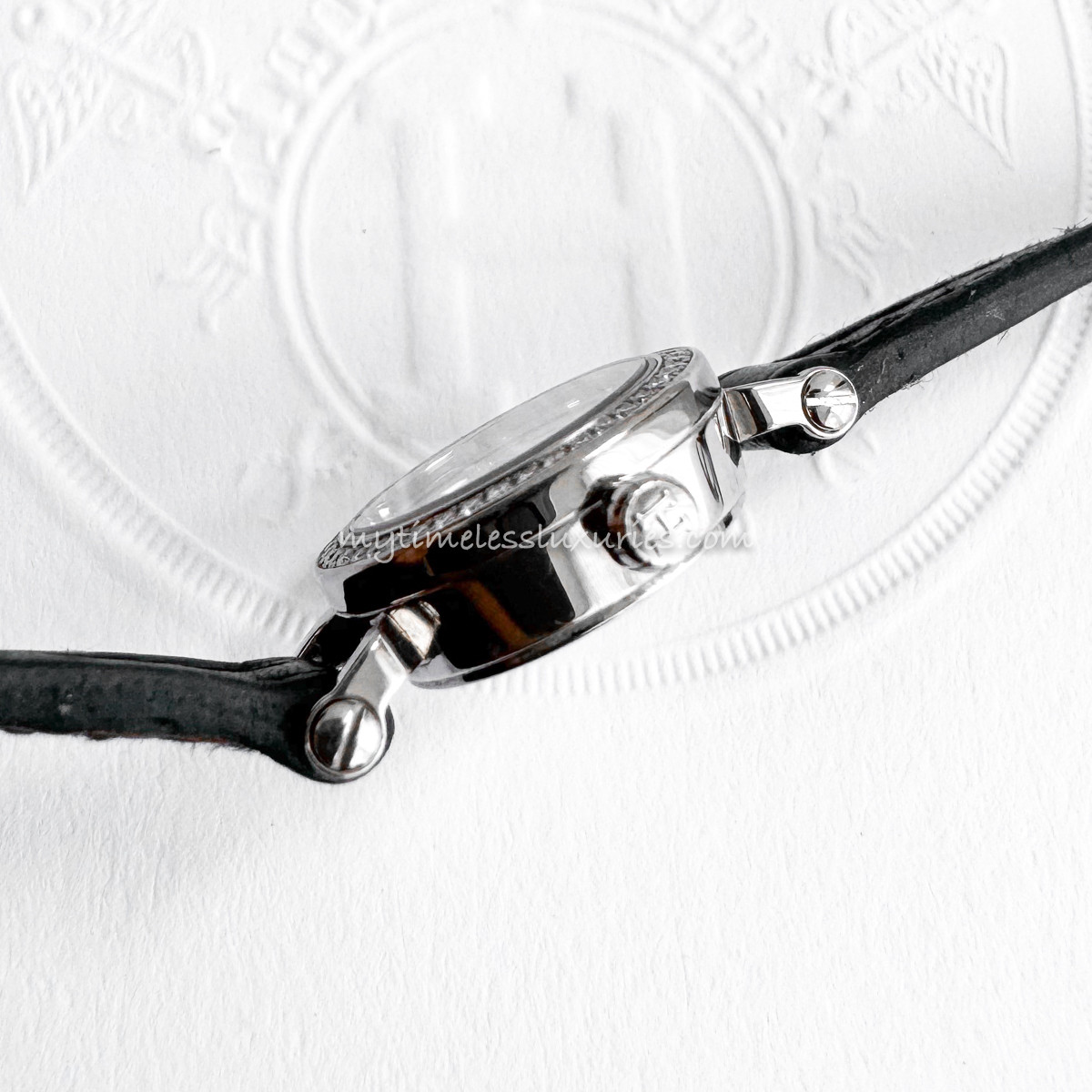 HERMES Faubourg Watch 15mm WG Diamonds