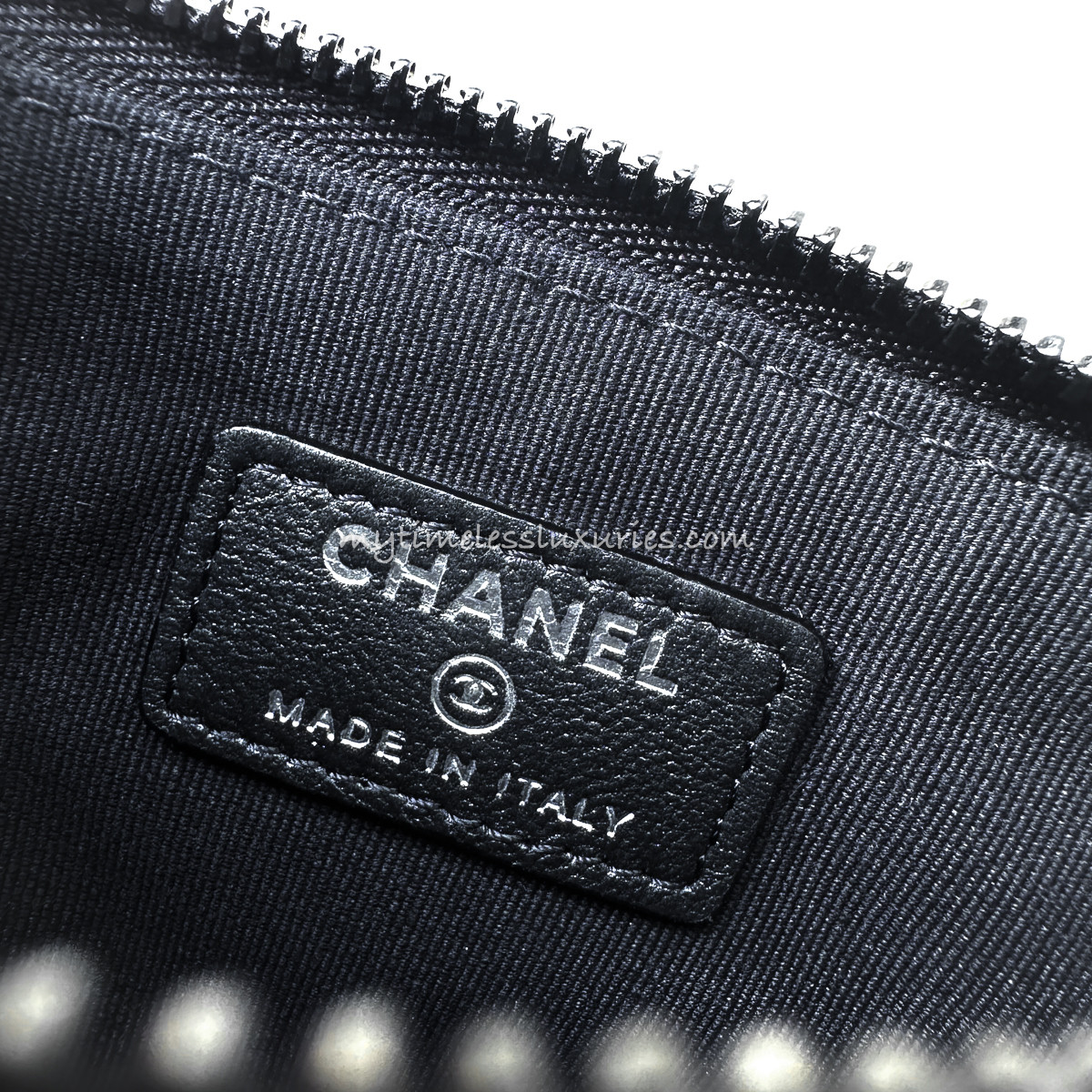 CHANEL So Black Mini O-Case Pouch *New - Timeless Luxuries