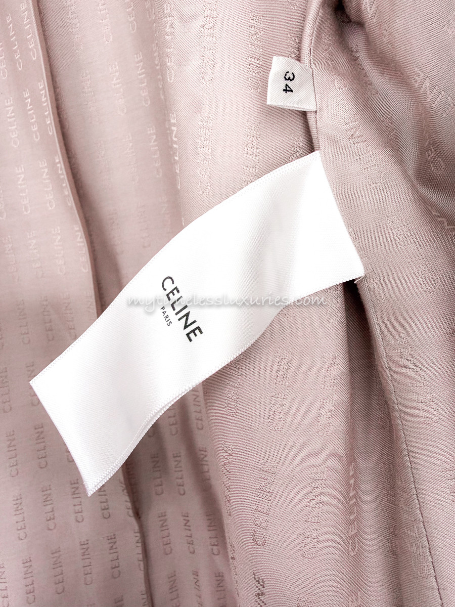CELINE Tweed Jacket Blush Pink *New - Timeless Luxuries