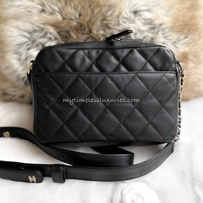 CHANEL 23P Logo Camera Bag Chain Details *New - Timeless Luxuries