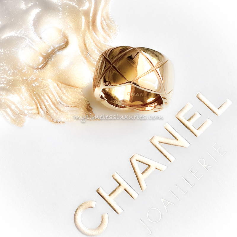 CHANEL Coco Crush Ring Large 18K YG - Timeless Luxuries