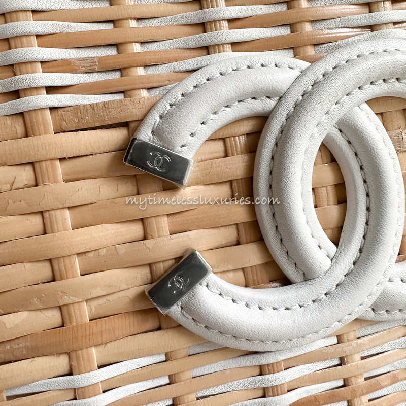 CHANEL 19S Wicker/ Rattan Vanity Case - Timeless Luxuries