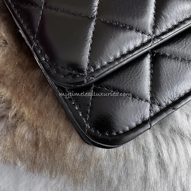 CHANEL Mini WOC Wallet on Chain Pearl Strap - Timeless Luxuries