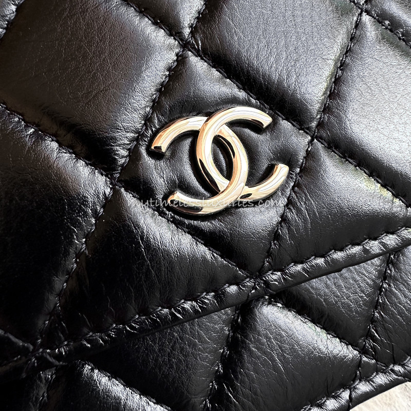 CHANEL Mini WOC Wallet on Chain Pearl Strap - Timeless Luxuries