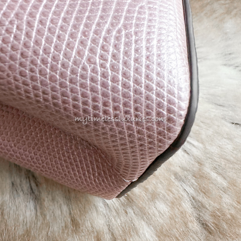 LOUIS VUITTON Capucines Mini Sakura Pink Lizard - Timeless Luxuries