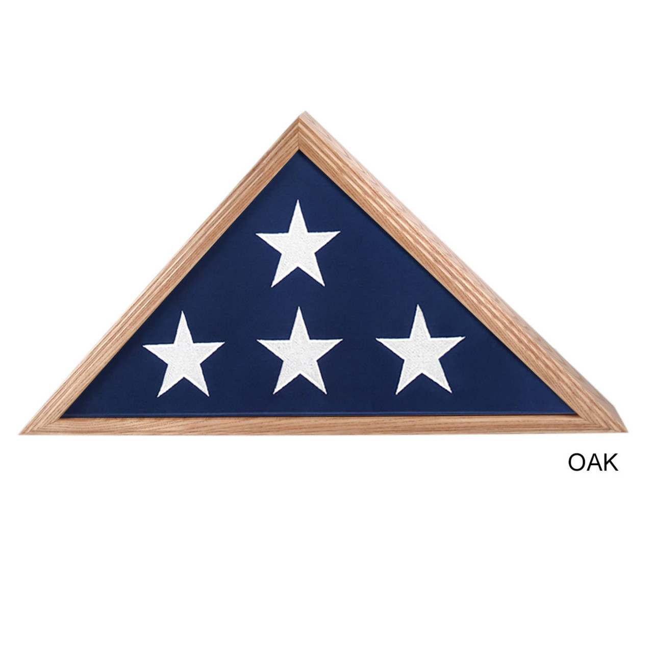 Veteran Flag Display Case Solid Wood
