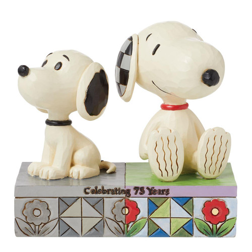 Snoopy Celebrating 75 Years 1950s I Remember You 5" Tall - Joe Collector