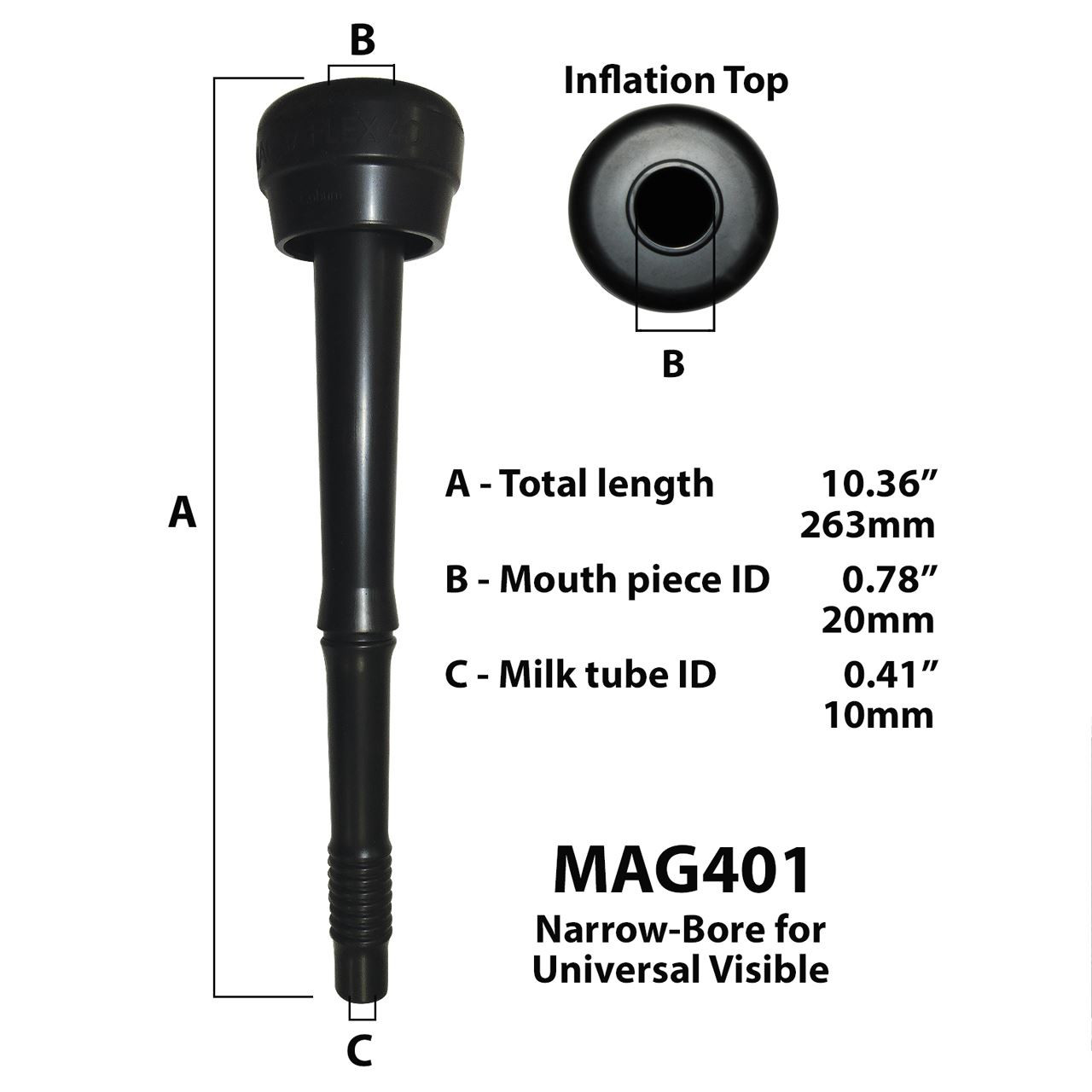 MAG401 Round INFLATION (Liner) for Universal - set of 4 - Hamby Dairy ...