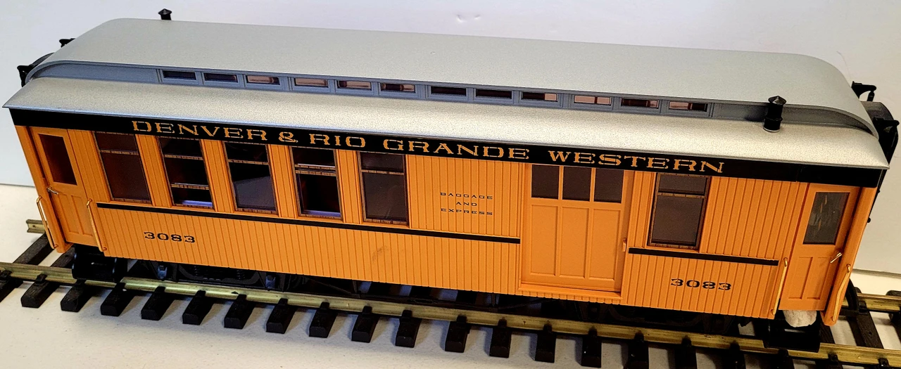 3083 LGB Denver and Rio Grande Western Combination Car - Hamby Dairy Supply