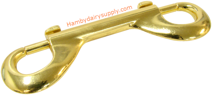 Sale! 4 1/2 inch Double End Snap- Solid Bronze - Hamby Dairy Supply