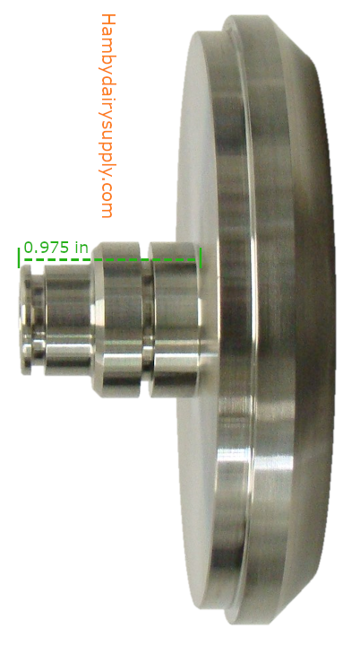 S&D New Style 3 inch tank valve adaptor, to attach valve to Quick ...