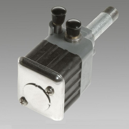 Rebuilt SURGE® single black/gray pulsator 24v - Permanent mount - Hamby ...