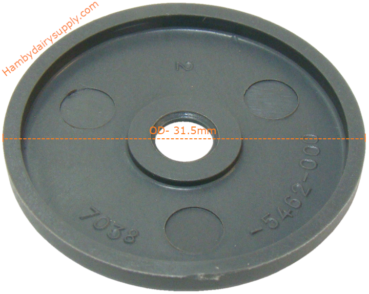 Centering Disk for GEA Westfalia air injector - Hamby Dairy Supply
