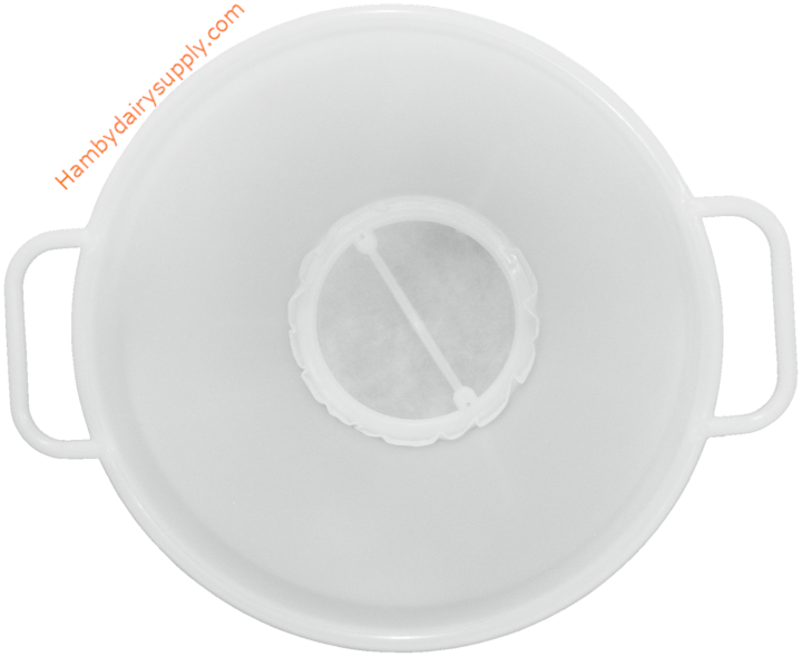 Small Plastic Milk Strainer Kit - with 100 milk filters included ...