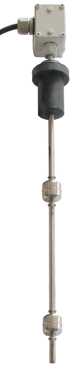 Probe assembly 19 inch with 2 floats Kleen Flo - Hamby Dairy Supply