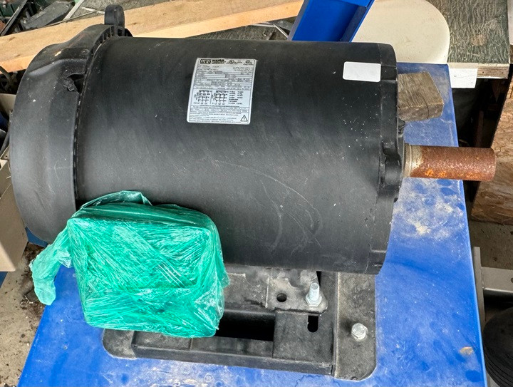 NOS New missing box cover 15 HP - 3 PHASE ELECTRIC MOTOR 254/6T frame ...