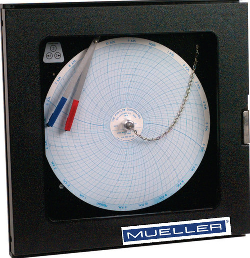 Temperature Chart Recorder - 48-hour Dual Pen - Hamby Dairy Supply