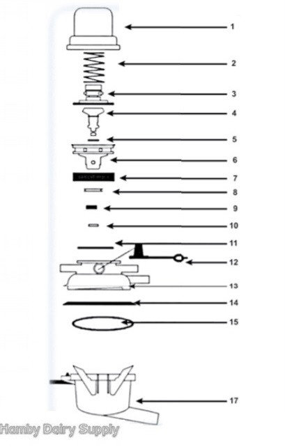 Sale! Pulsator Parts Kit for NuPulse Cow & Goat Claw - Hamby Dairy Supply