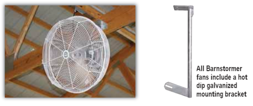 Barnstormer Fan 36 inch 208-230/460 3 phase - Hamby Dairy Supply