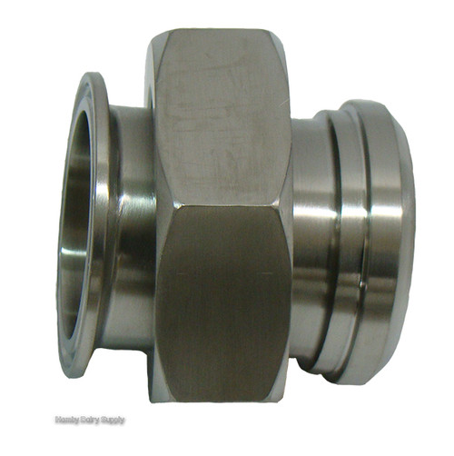 Clamp x Male Bevel Seat Adapter - Hamby Dairy Supply