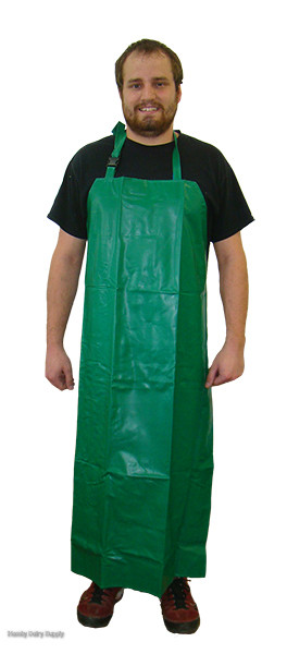 Milking Apron - Green Large 49 inch - Hamby Dairy Supply