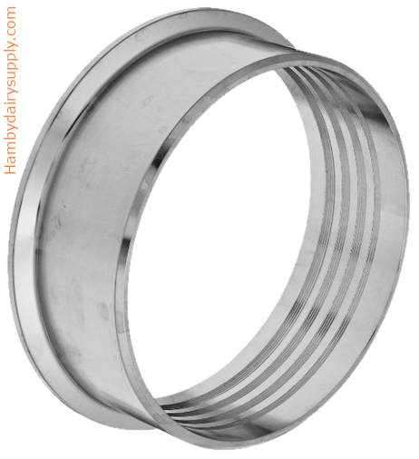 Clamp Roll-On Ferrule 4 inch - Hamby Dairy Supply