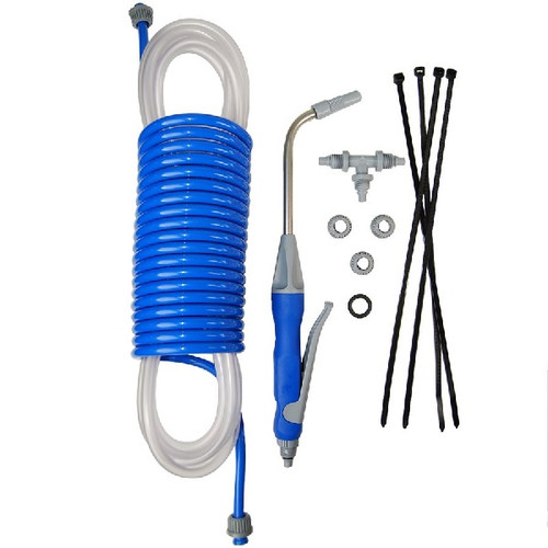 Teat Sprayer Drop Kit with Blue Classic Gun - Hamby Dairy Supply
