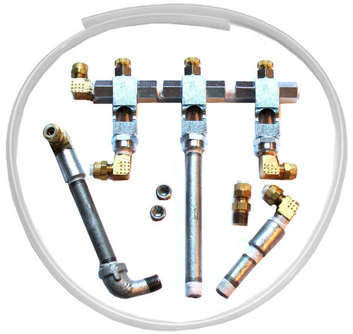 Triple oil dripper system for M-7.5 or M-15 - Hamby Dairy Supply
