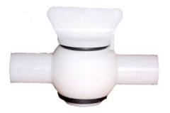 Delrin Valve for 3/4 I.D. Milk Hose - Hamby Dairy Supply