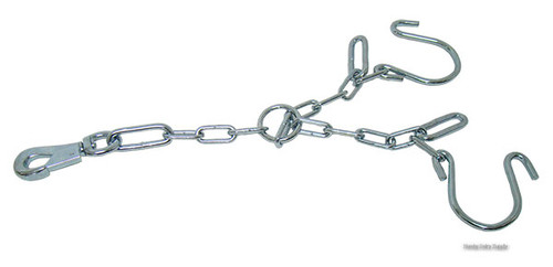 Tie Stall Chain - Heavy Duty with Push In Snap - Hamby Dairy Supply
